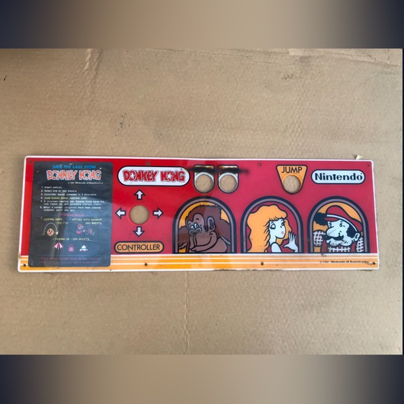 Video Games & Consoles | Donkey Kong Nintendo Arcade Game Control Panel ...